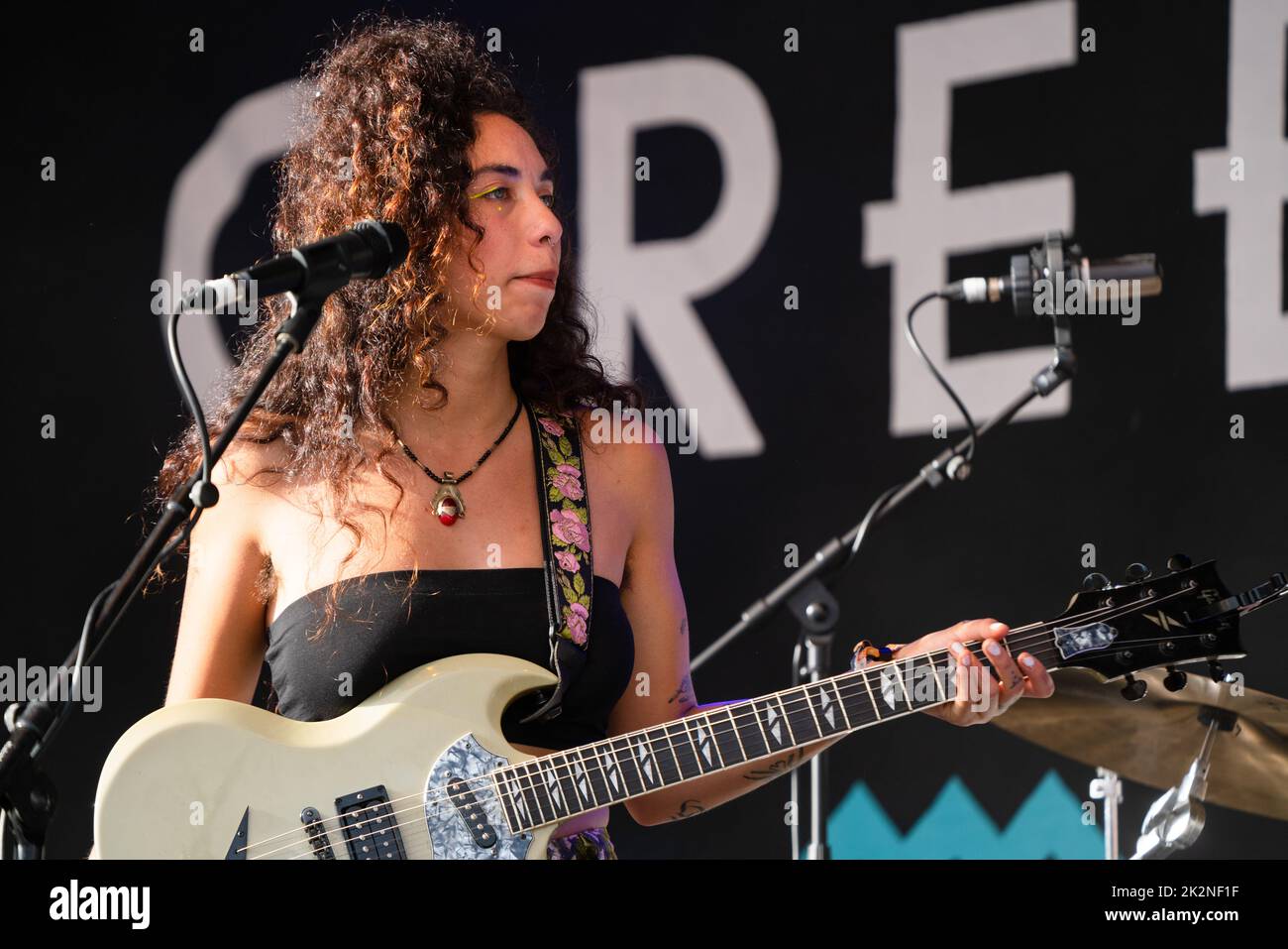 Indigo De Souza on the Walled Garden Stage at the Green Man Festival ...