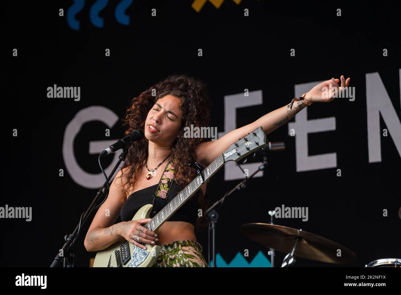 Indigo De Souza on the Walled Garden Stage at the Green Man Festival ...
