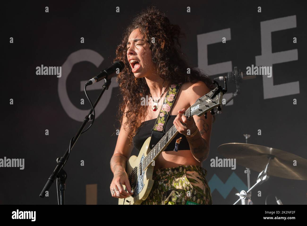 Indigo De Souza on the Walled Garden Stage at the Green Man Festival ...