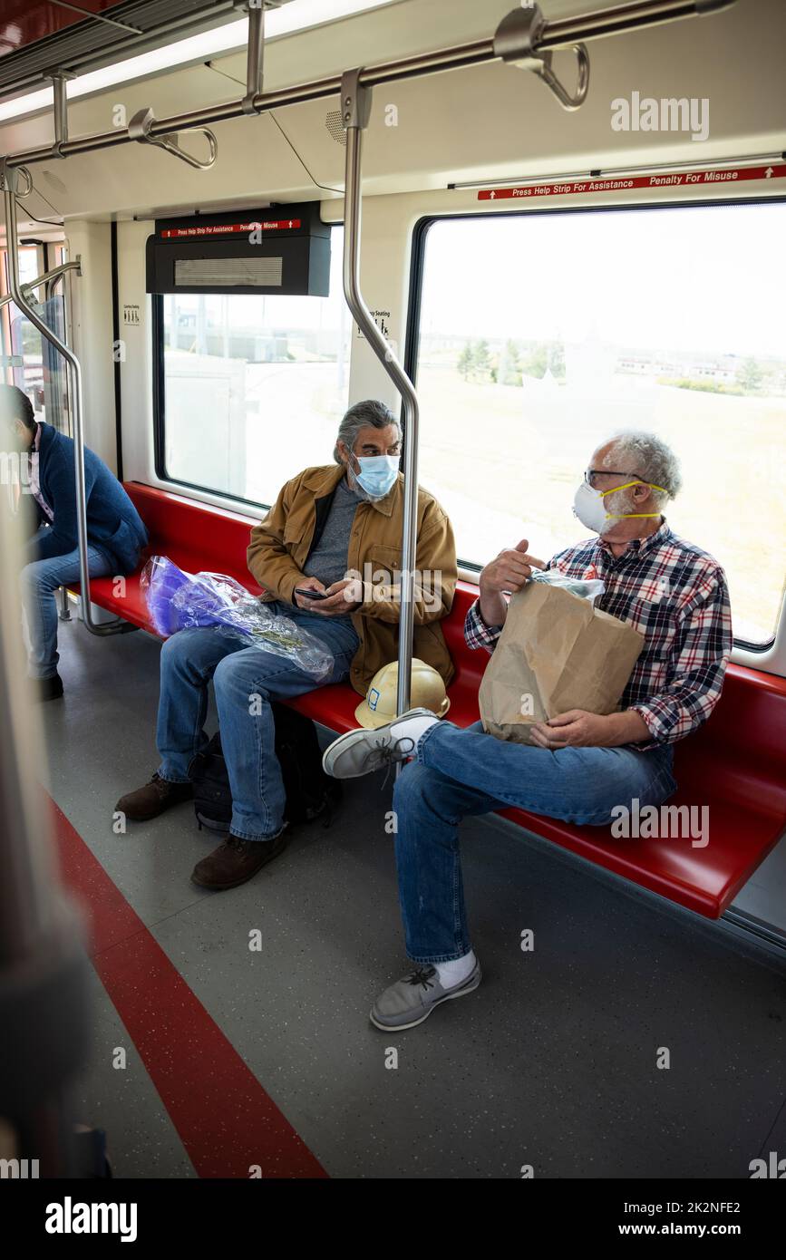 Senior male commuter hi-res stock photography and images - Alamy