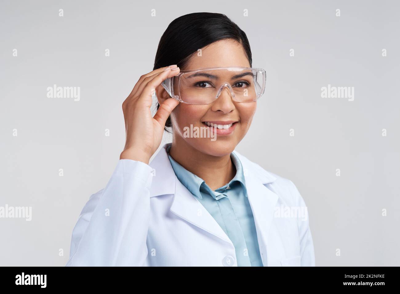Ready to get to work. Cropped portrait of an attractive young female ...