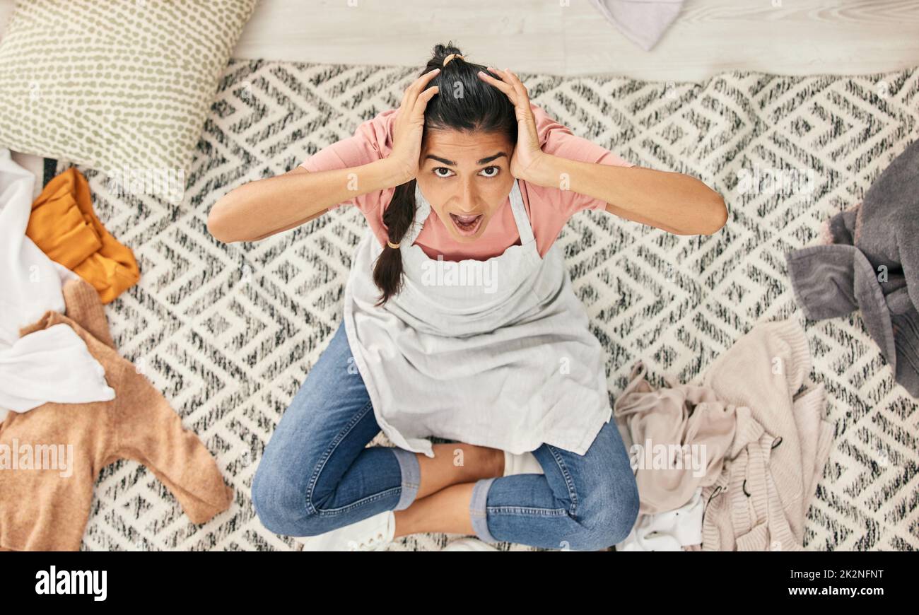 Messy woman room hi-res stock photography and images - Alamy