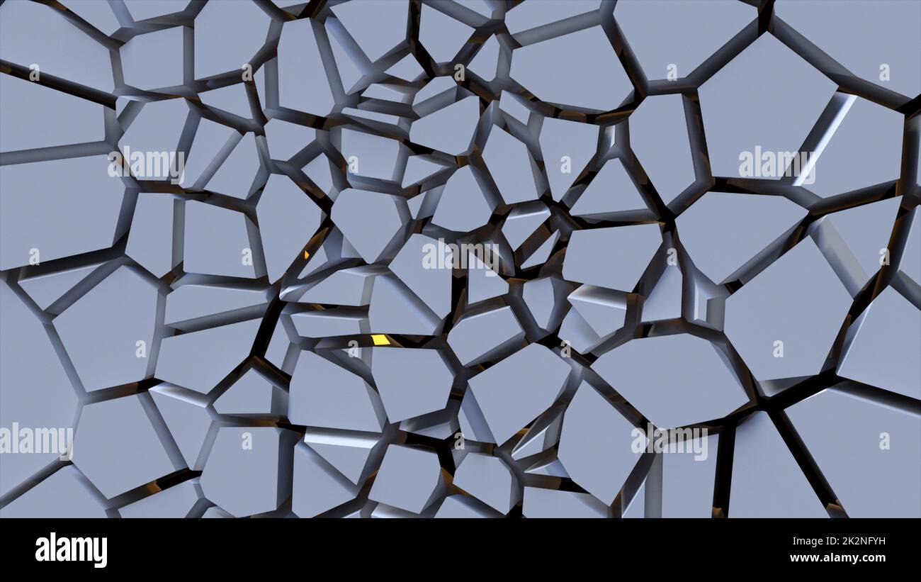 Voronoi abstract pattern Stock Photo - Alamy