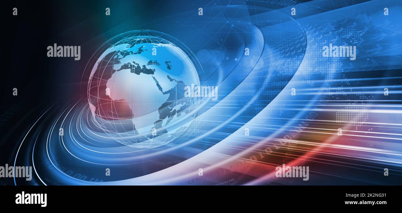 Graphical modern digital world news background concept series 1354 ...