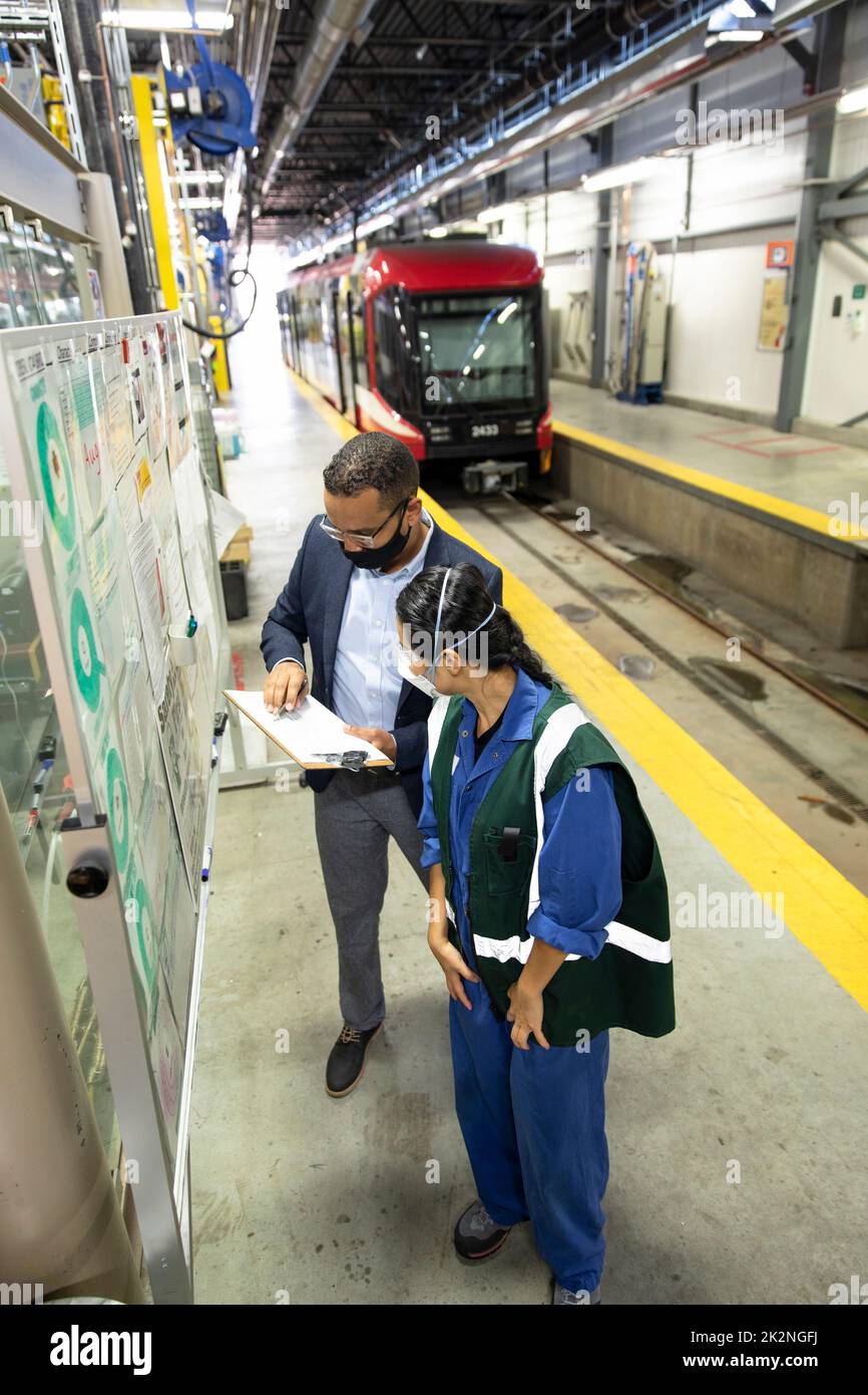 Transit safety precaution hi-res stock photography and images - Alamy