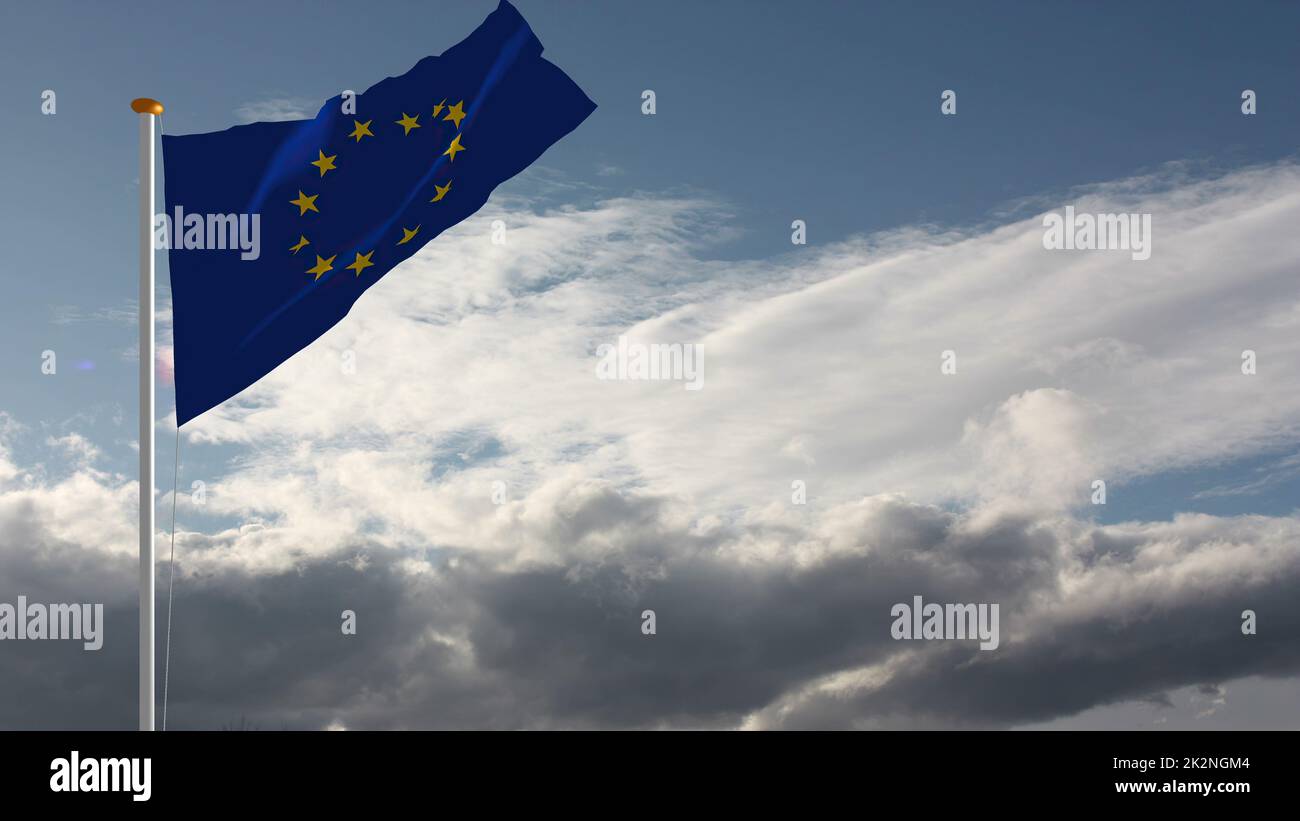Time lapse clouds against blue hi-res stock photography and images - Alamy