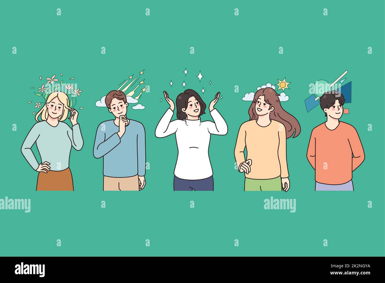 Visualize thoughts hi-res stock photography and images - Alamy