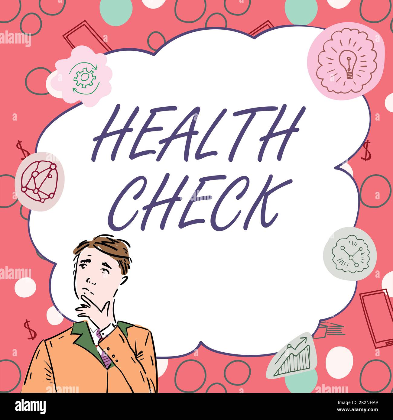 Sign displaying Health Check. Conceptual photo Medical Examination ...
