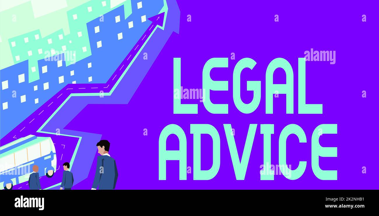 Hand writing sign Legal Advice. Business showcase Lawyer opinion about ...