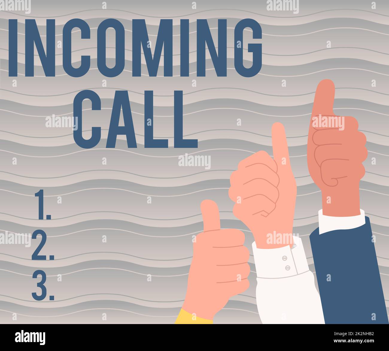 Conceptual caption Incoming Call. Internet Concept Inbound Received ...