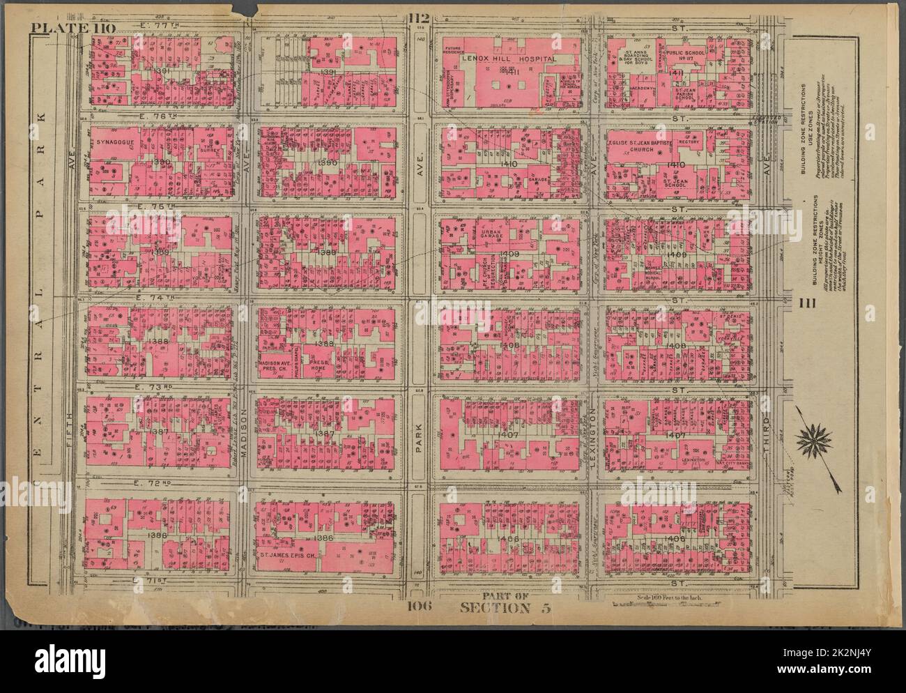 Manhattan map 1930 hi-res stock photography and images - Alamy