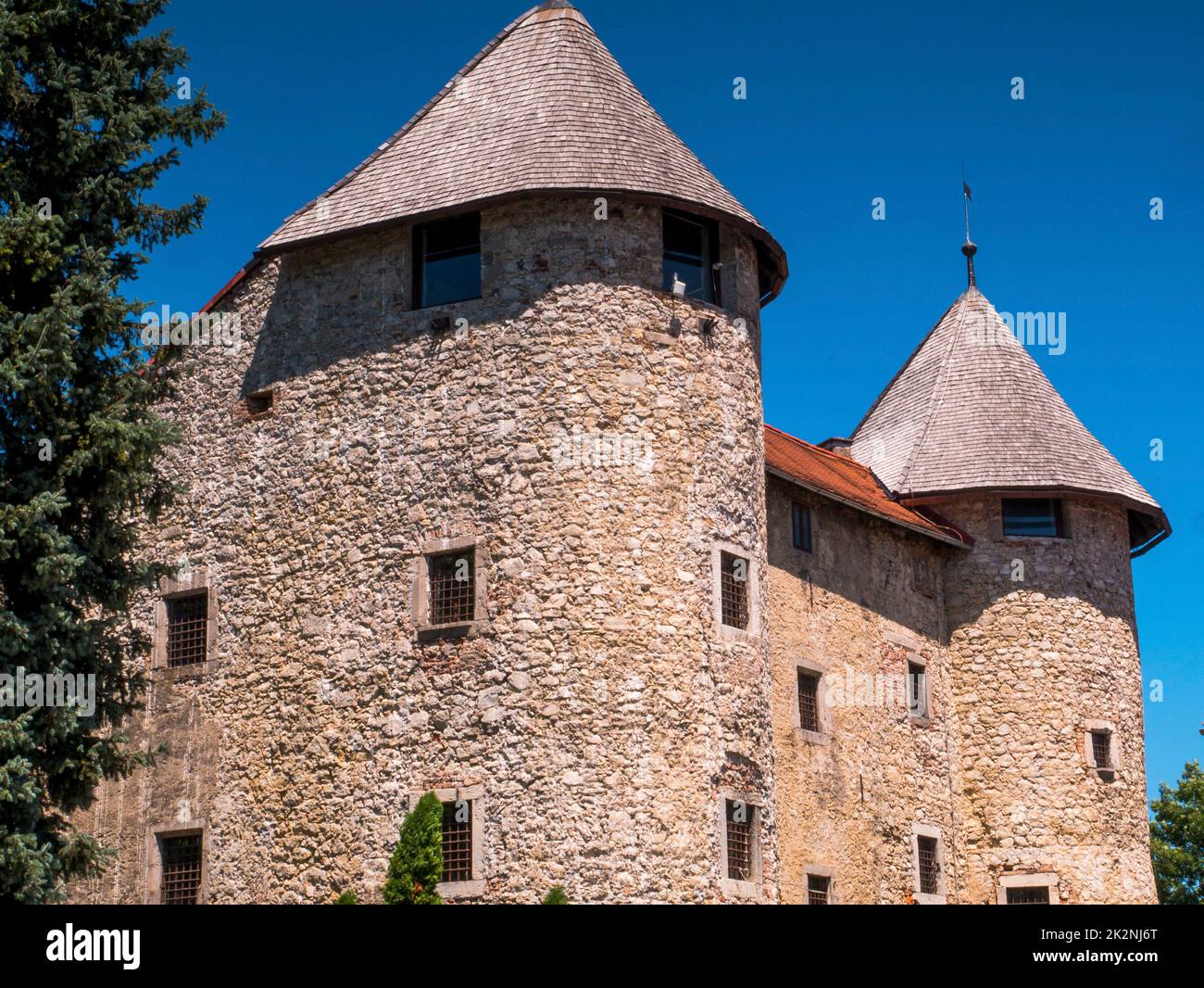 The palace of the Frankopan castle Ogulin Stock Photo - Alamy