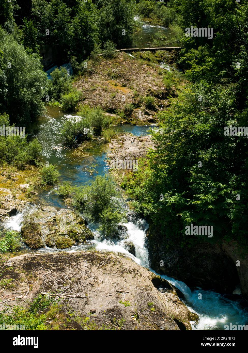 Dobra river canyon Ogulin, Croatia Stock Photo - Alamy