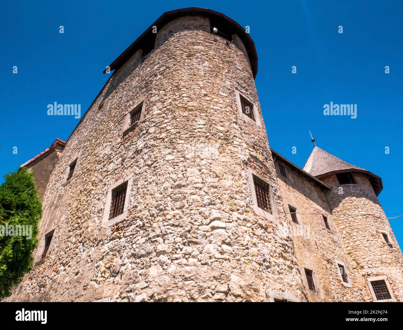 The palace of the Frankopan castle Ogulin Stock Photo - Alamy