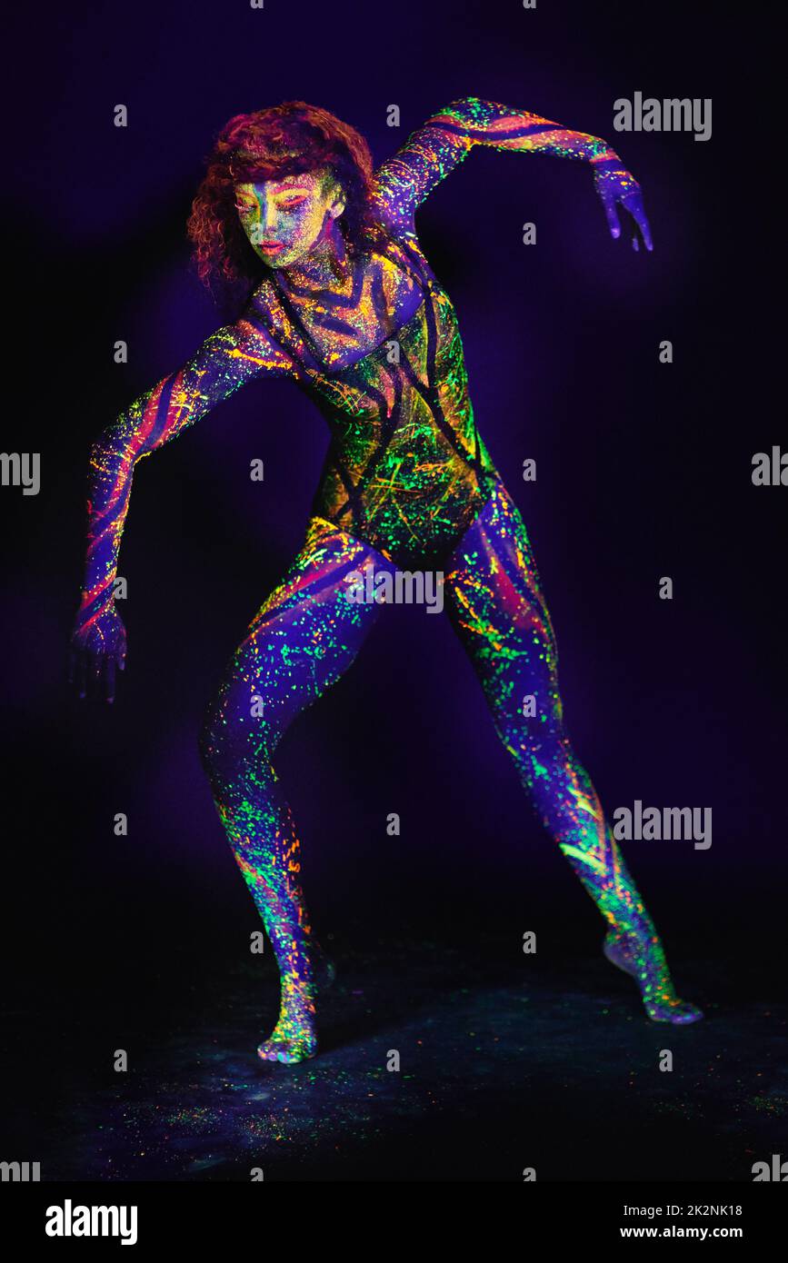 Neon Paint Photography