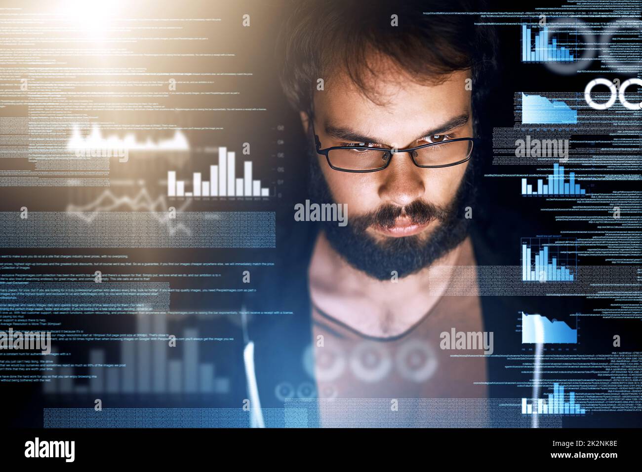 Analysing The Source Code Cropped Shot Of A Young Computer Programmer Working On Source Code