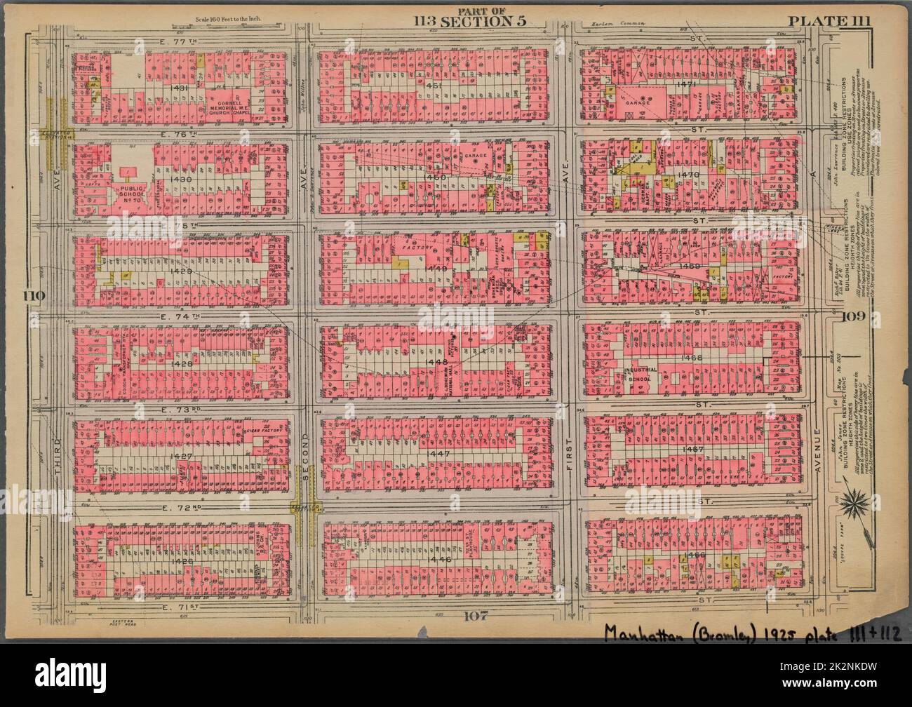 Cartographic, Maps. 1925. Lionel Pincus and Princess Firyal Map ...