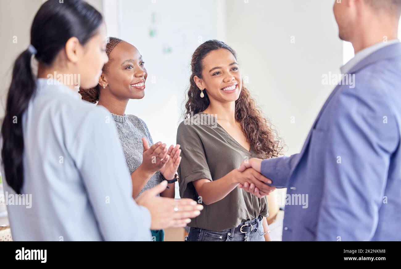 Boss colleague office hi-res stock photography and images - Alamy