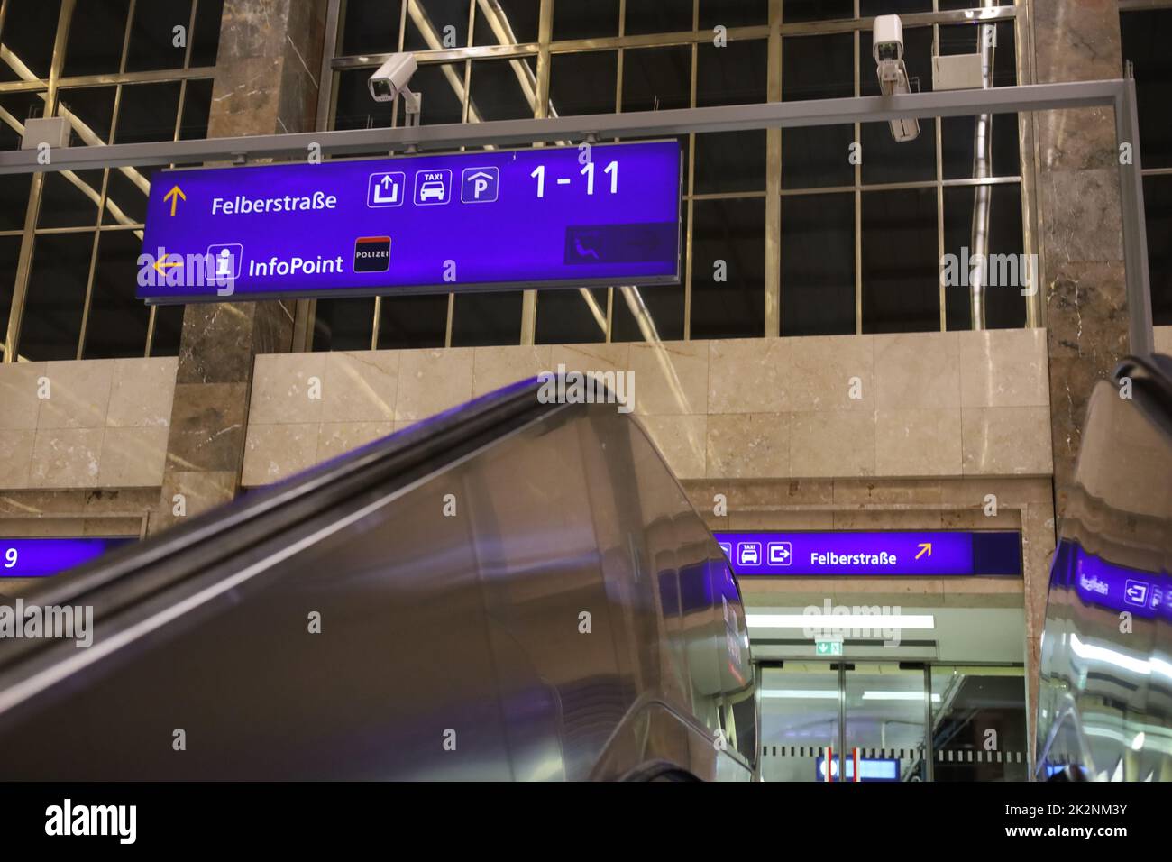 An interior of Vienna train station Stock Photo - Alamy