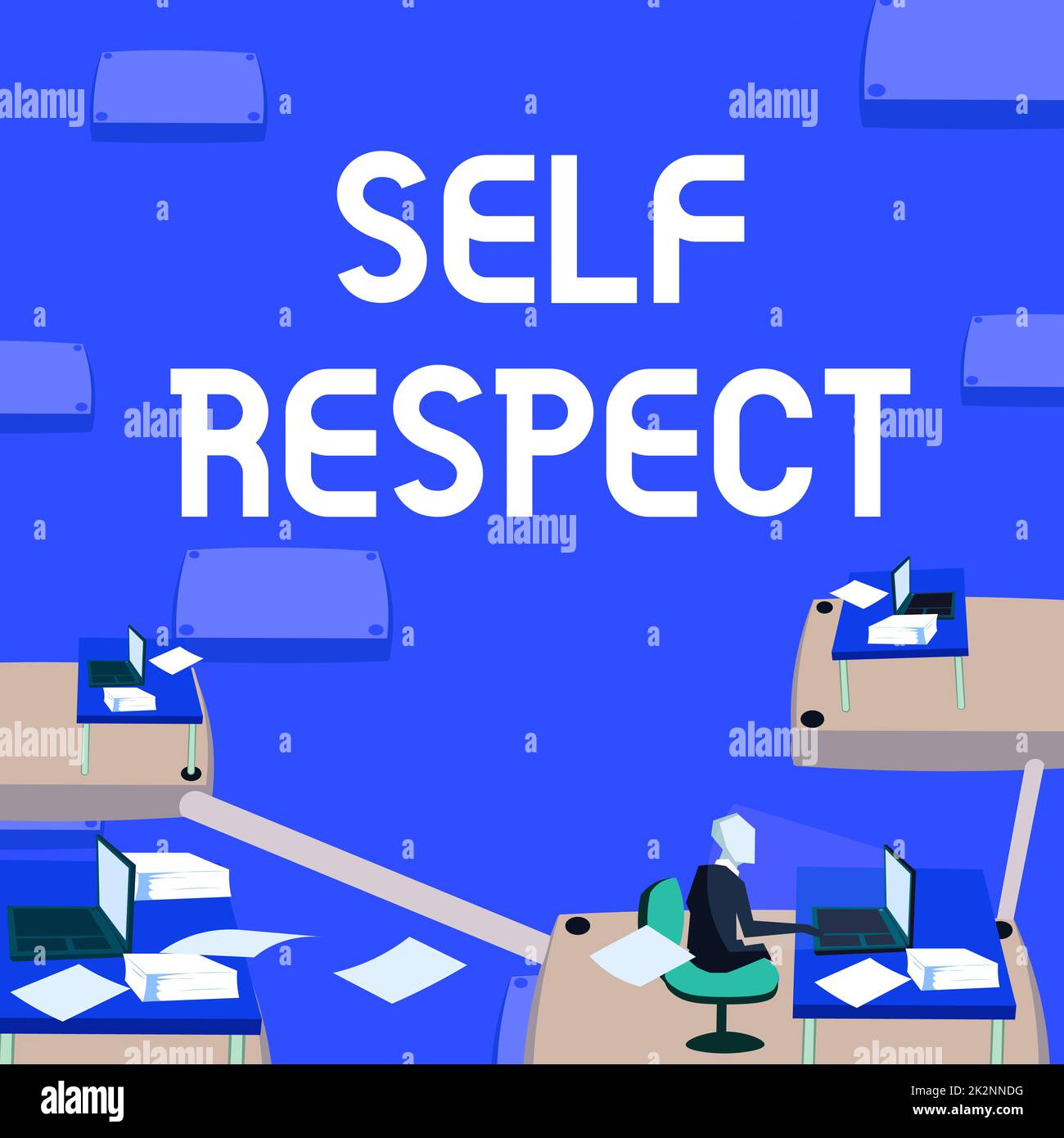 Writing displaying text Self Respect. Business showcase Pride and ...
