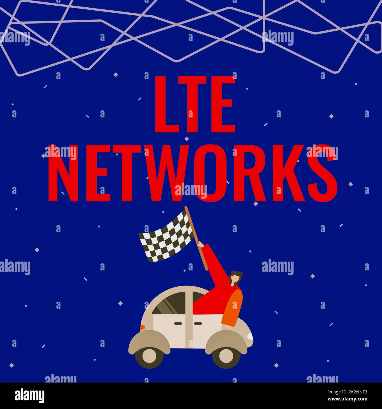 Text Caption Presenting Lte Networks Word Written On Fastest Network