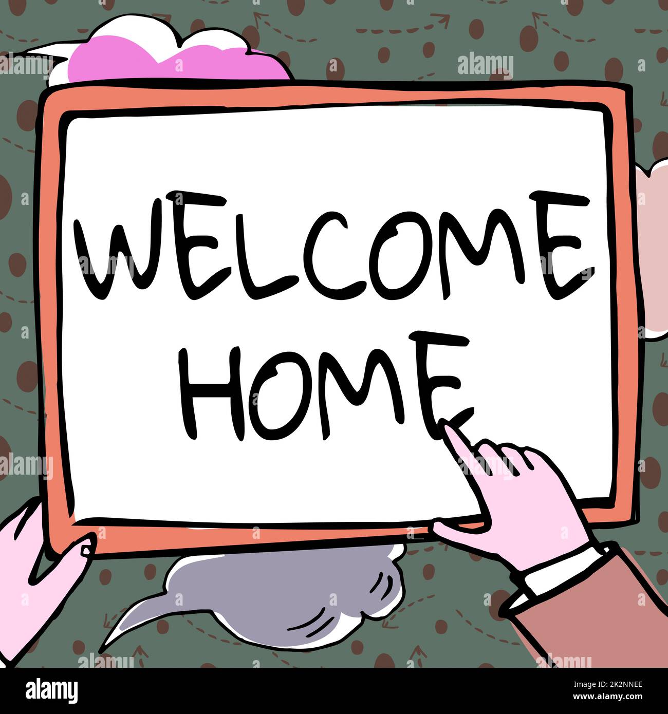 Inspiration showing sign Welcome Home. Business idea Expression ...