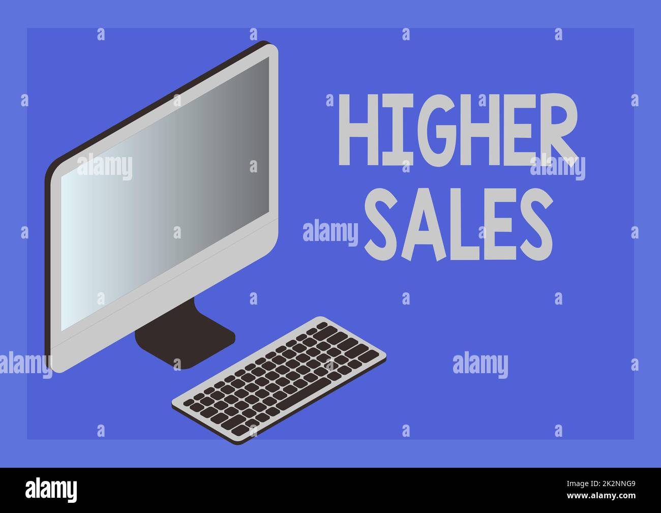 Text sign showing Higher Sales. Internet Concept The average sold ...