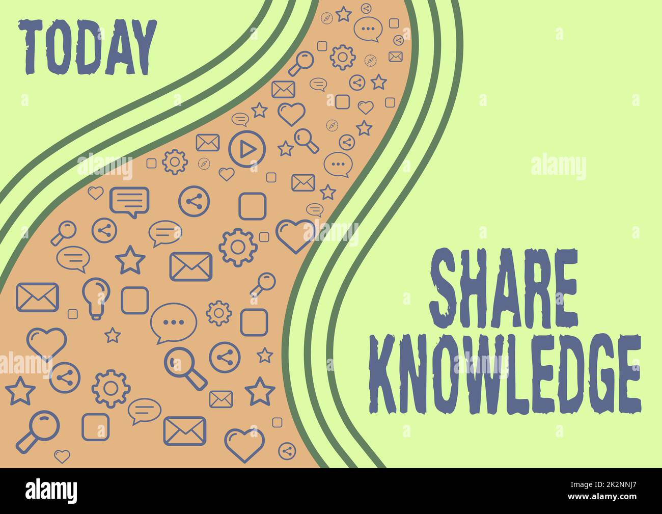Sign displaying Share Knowledge. Conceptual photo teaching others what ...