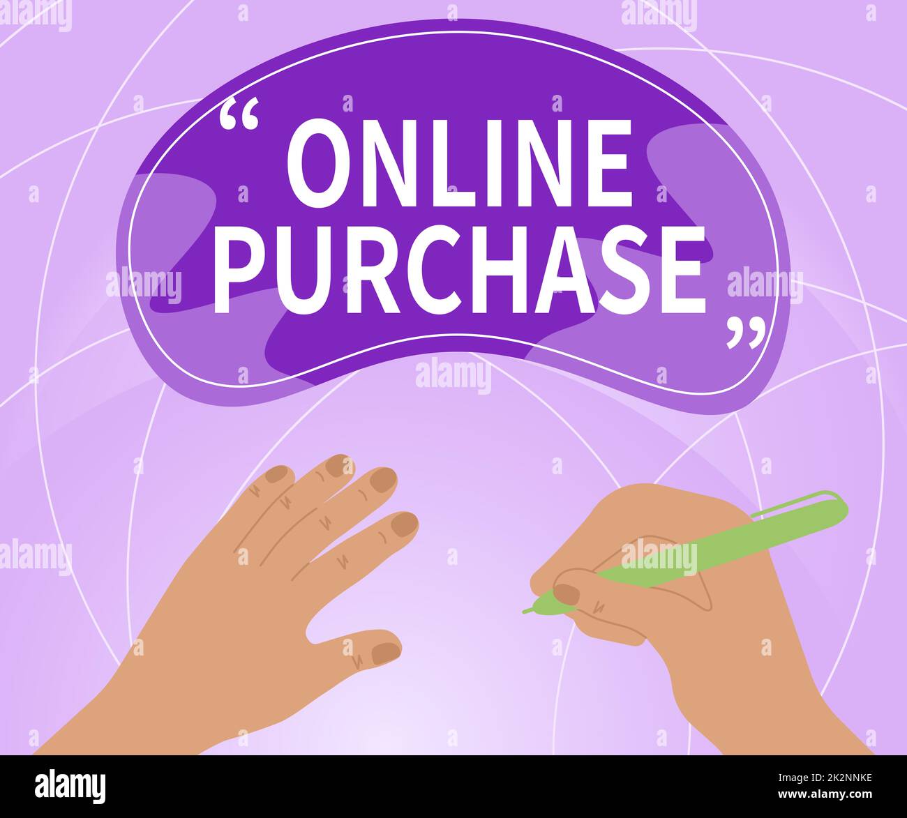 Conceptual caption Online Purchase. Word for Purchases electronic ...