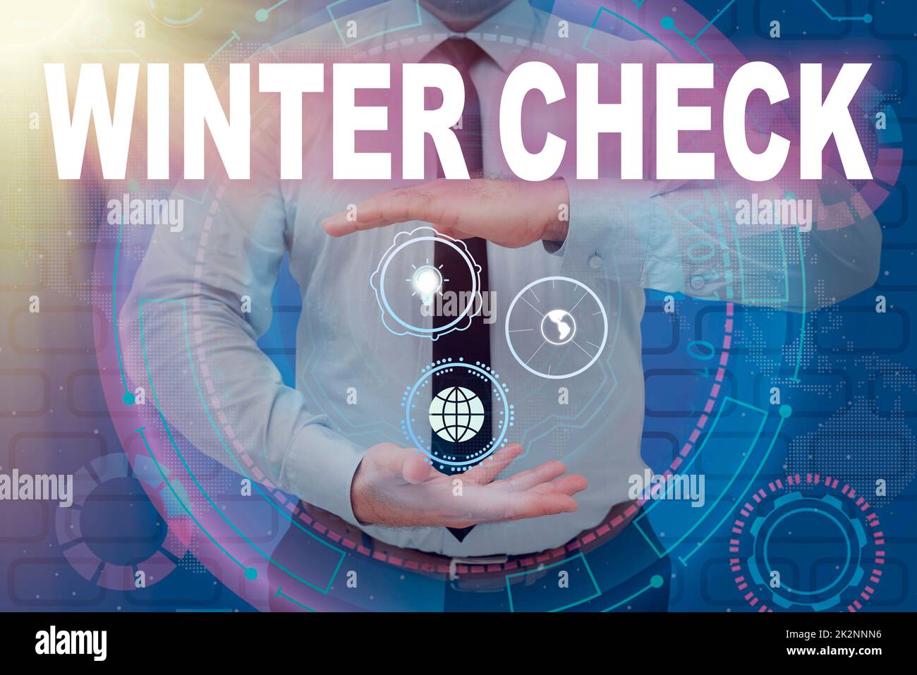 Hand writing sign Winter Check. Conceptual photo Coldest Season ...