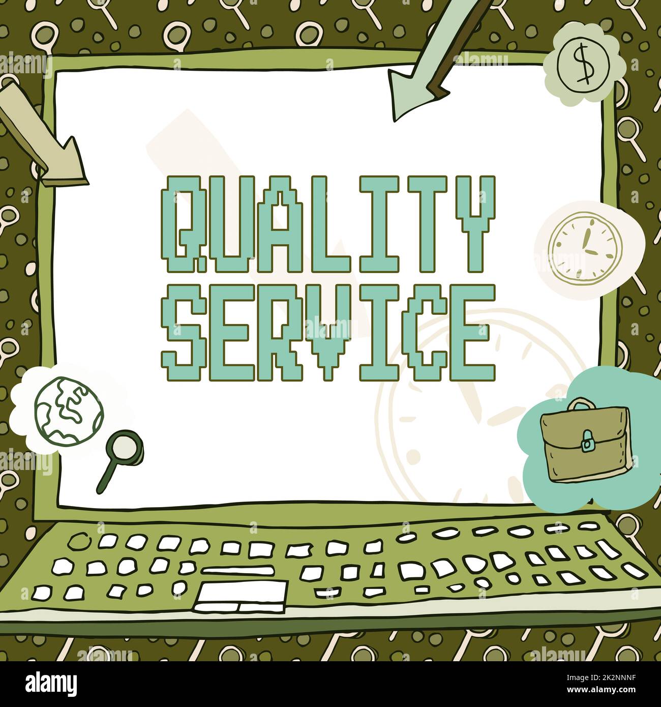 Writing displaying text Quality Service. Business idea how well ... Writing displaying text Quality Service. Business idea how well ...