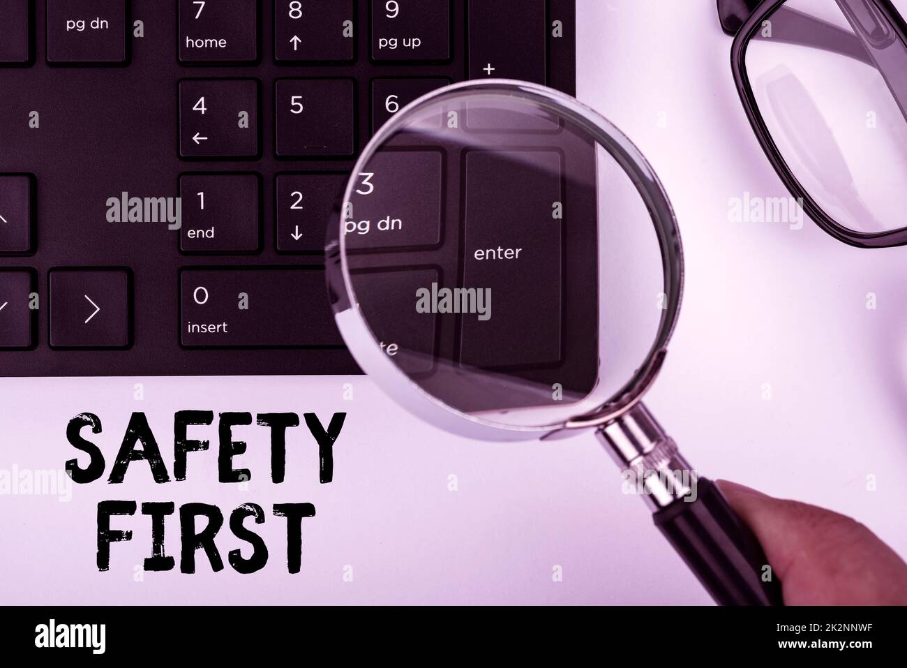 Text caption presenting Safety First. Word Written on Avoid any ... Text caption presenting Safety First. Word Written on Avoid any ...