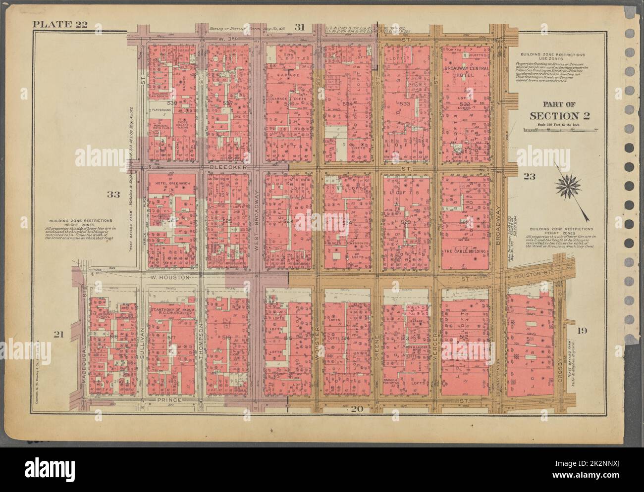 Cartographic, Maps. 1955 - 1956. Lionel Pincus and Princess Firyal Map ...