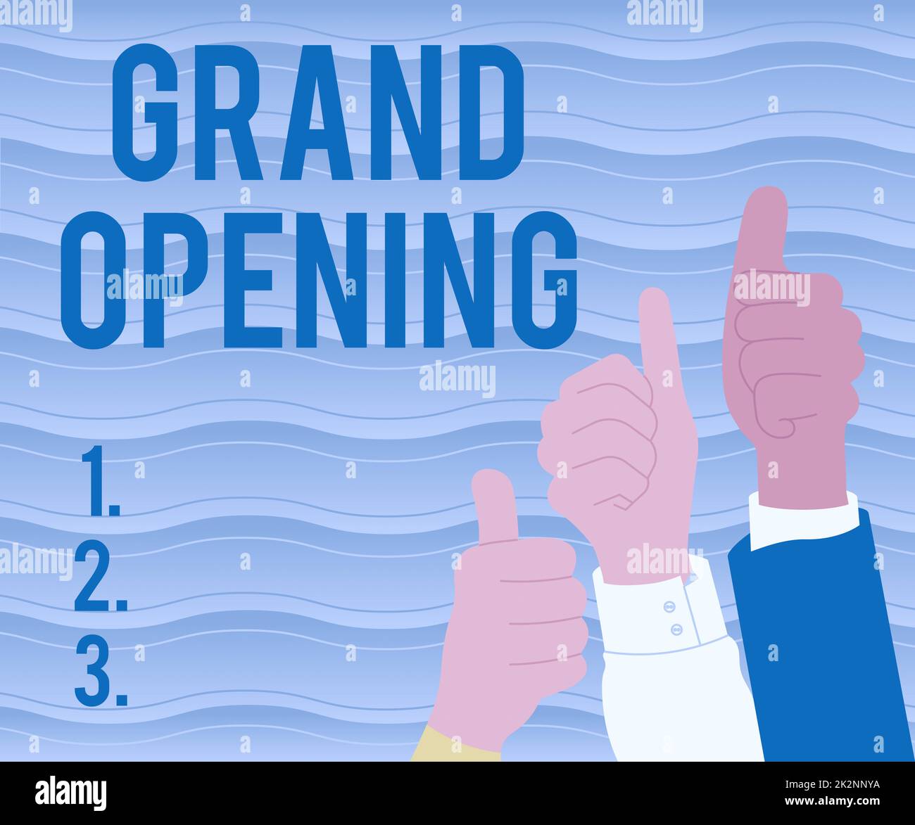 Conceptual display Grand Opening. Business concept Ribbon Cutting New ...