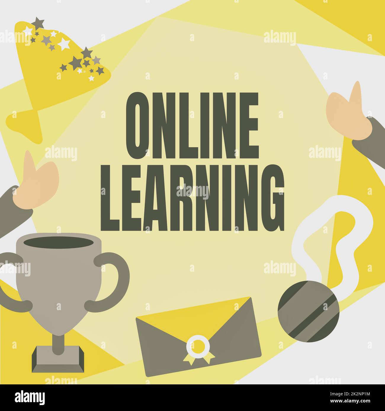 Conceptual caption Online Learning. Business showcase Larning with the ...