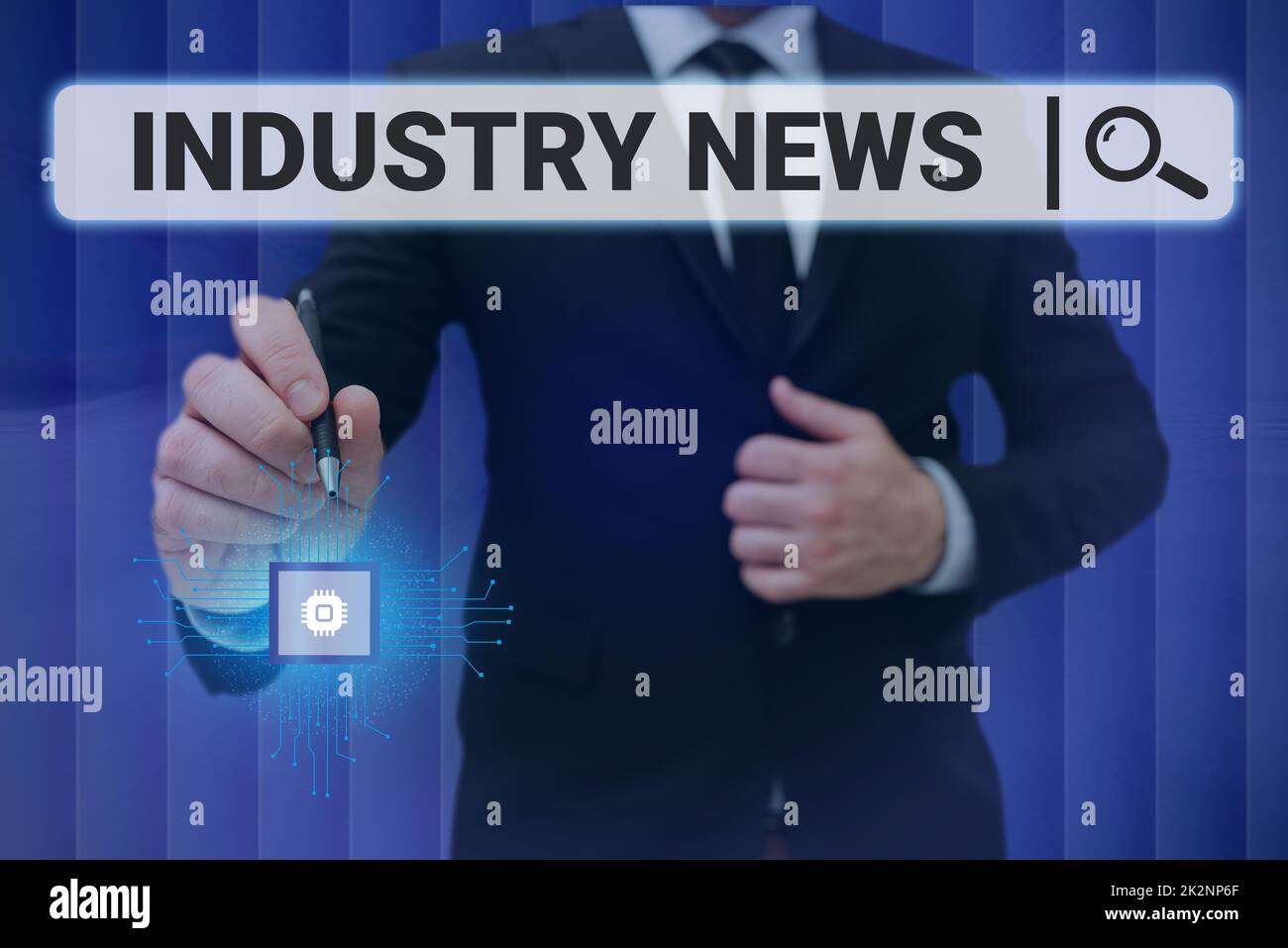 Conceptual display Industry News. Business idea Technical Market Report ...