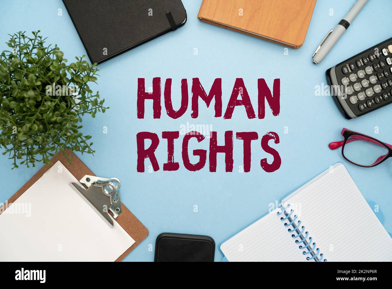 Text sign showing Human Rights. Business idea Moral Principles ...