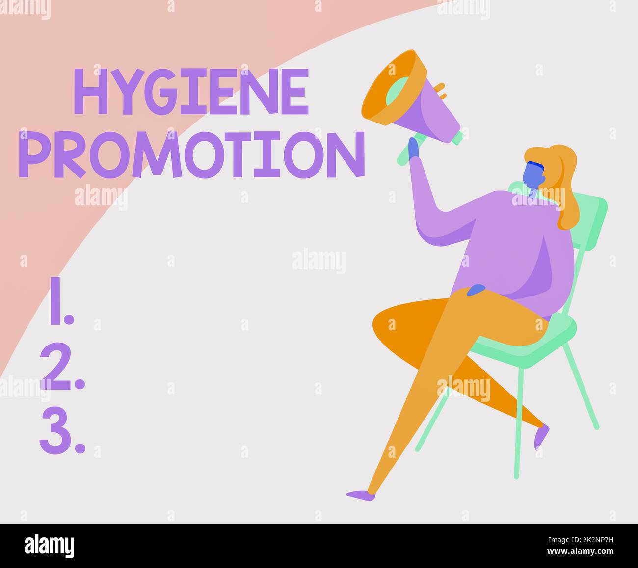 Writing displaying text Hygiene Promotion. Business concept systematic ...