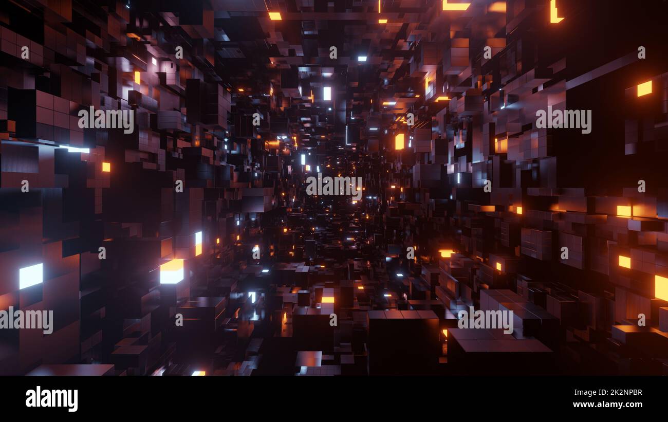 Final Block Space Adventure Stock Photo - Alamy