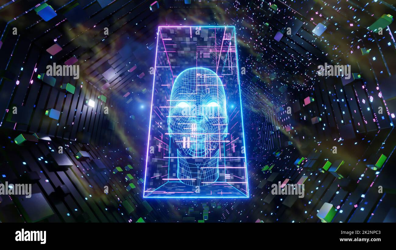 Futuristic ai concept digital hi-res stock photography and images - Alamy