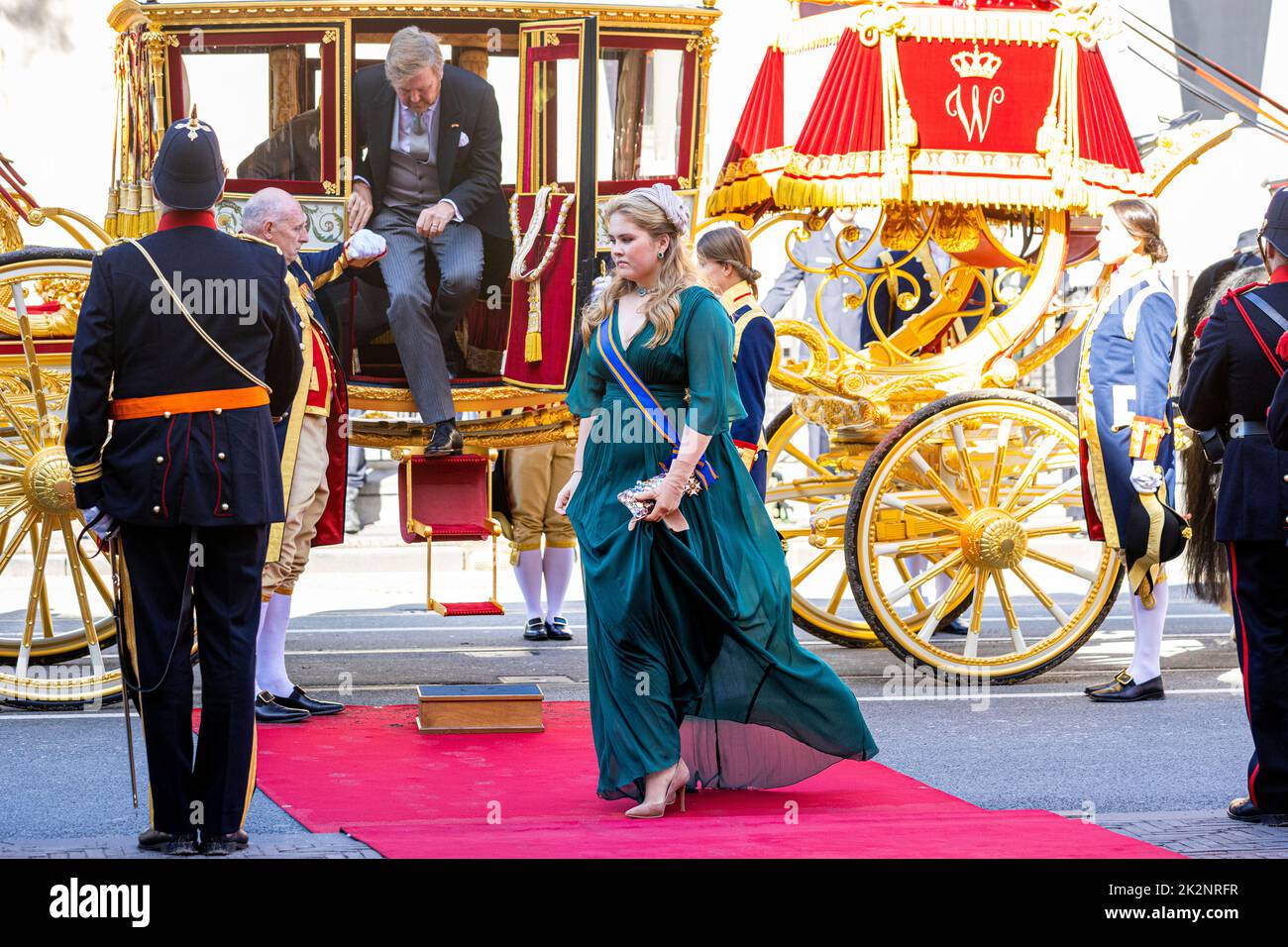THE HAGUE - King Willem-Alexander, Queen Maxima, Princess Amalia ...