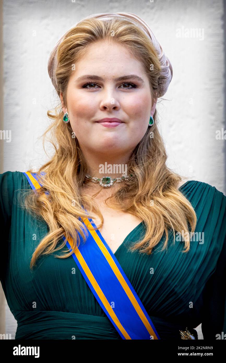 THE HAGUE - King Willem-Alexander, Queen Maxima, Princess Amalia ...