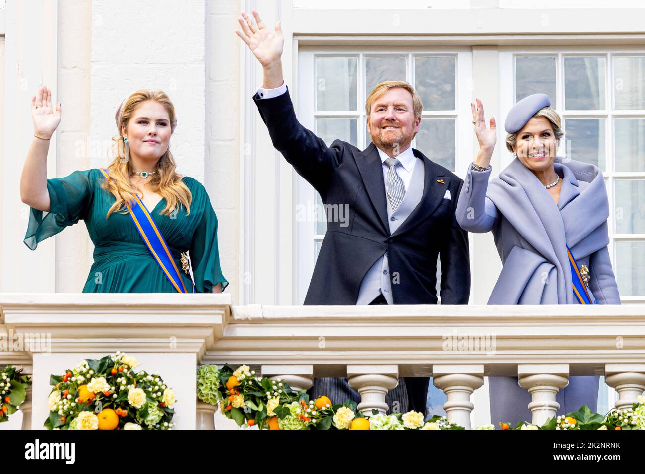 THE HAGUE - King Willem-Alexander, Queen Maxima, Princess Amalia ...