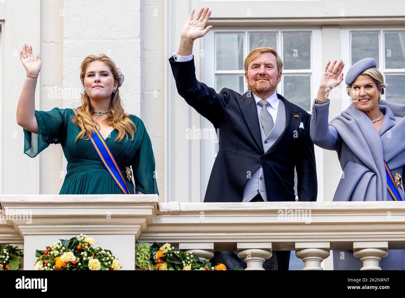 THE HAGUE - King Willem-Alexander, Queen Maxima, Princess Amalia ...