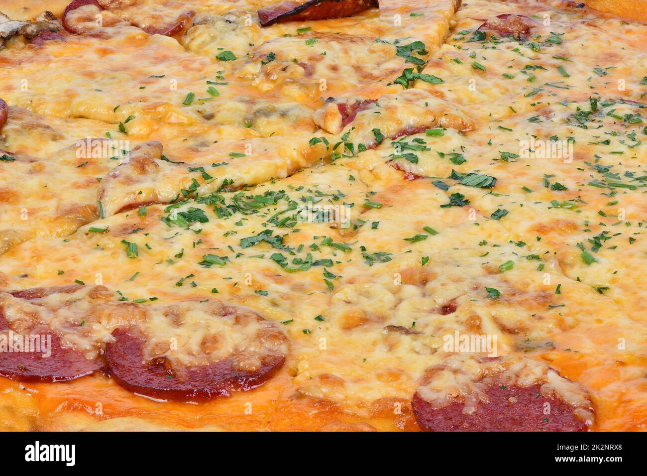 Delicious italian pizza close up. High resolution photo. Full depth of ...