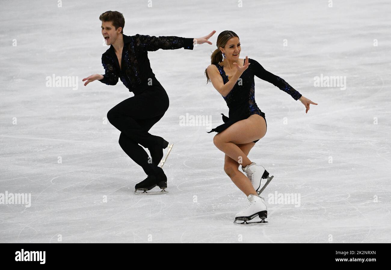 Carolane soucisse and shane firus hi-res stock photography and images ...