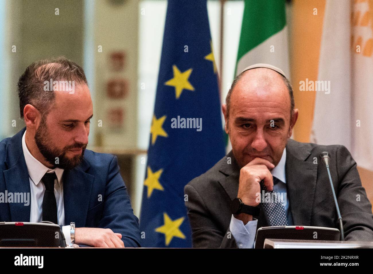 Eomw, Italy, Italy. 21st Sep, 2022. Presentation of the book: 'Il ...