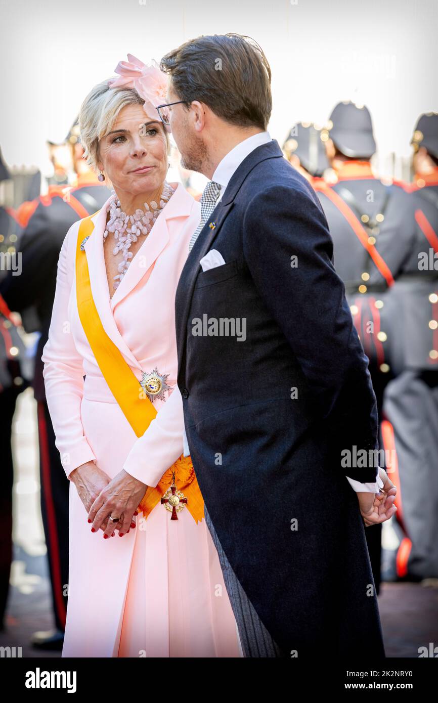 THE HAGUE - King Willem-Alexander, Queen Maxima, Princess Amalia ...