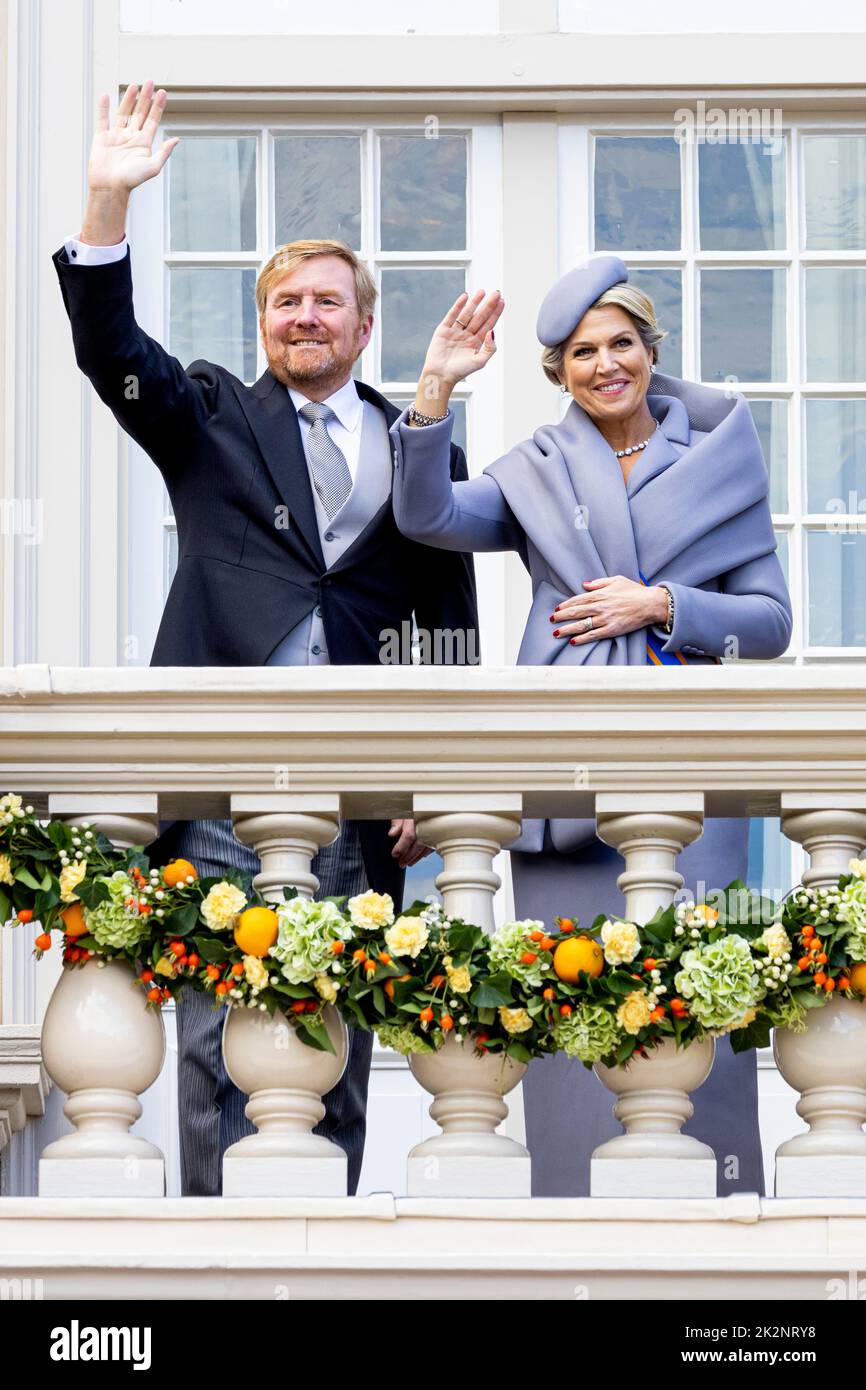 THE HAGUE - King Willem-Alexander, Queen Maxima, Princess Amalia ...