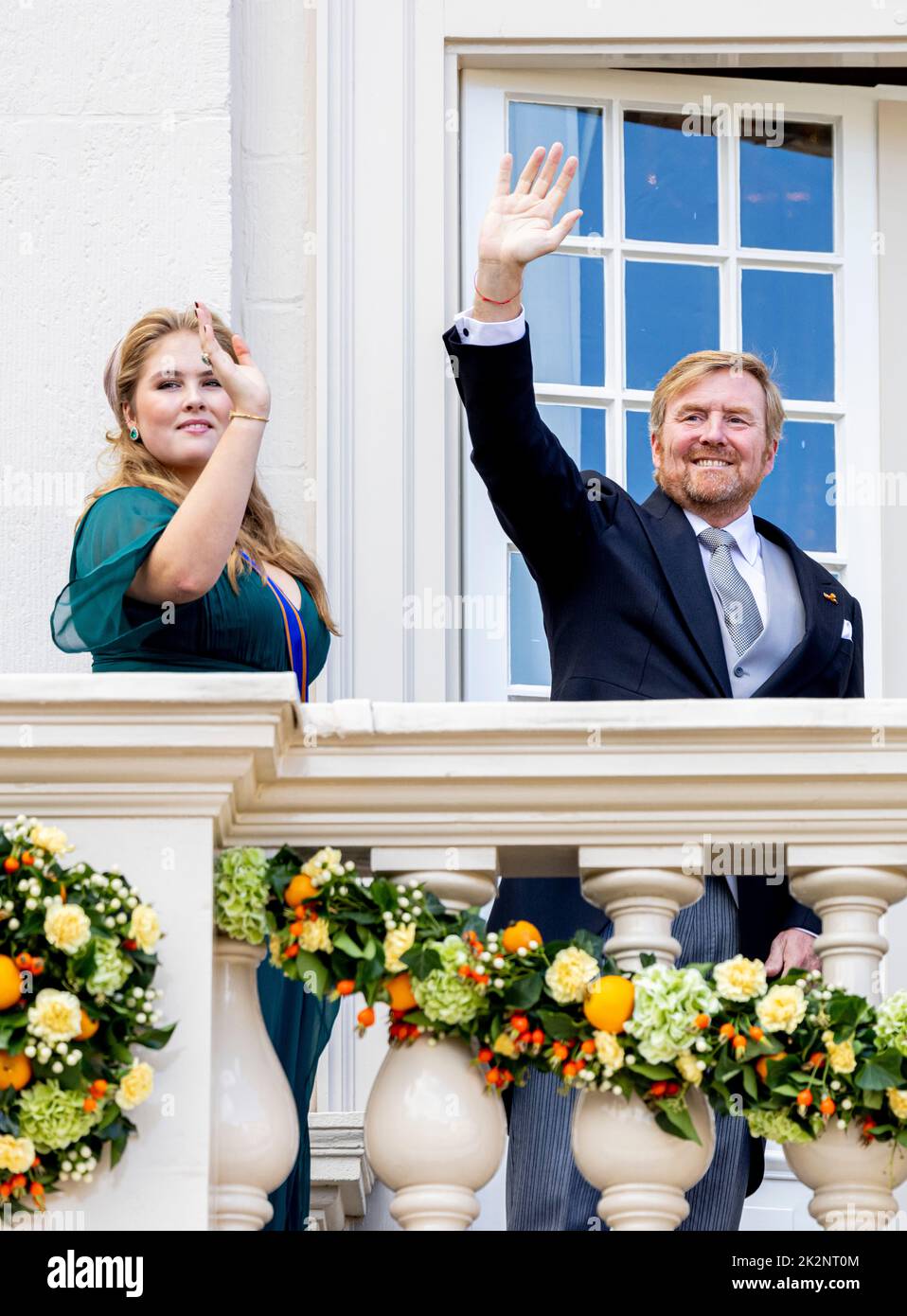 THE HAGUE - King Willem-Alexander, Queen Maxima, Princess Amalia ...